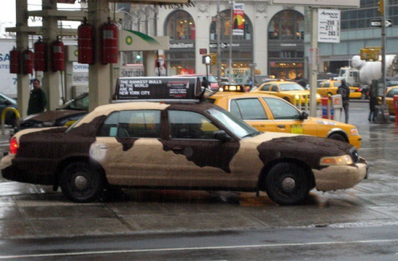 ¡Taxiii!: 20 publicidades innovadoras en taxis » Revista Colectibondi