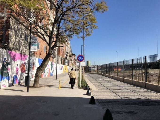 Barrio 31: Abrieron una calle al lado de la entrada peatonal a la ...